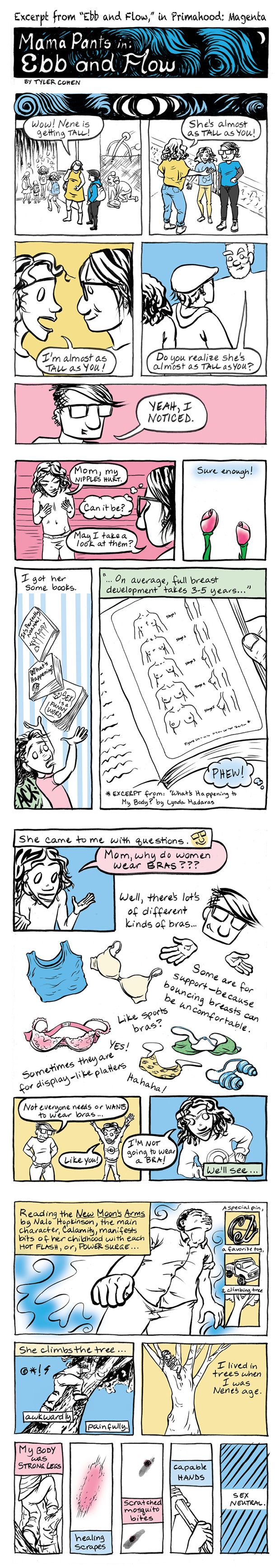 EBB AND FLOW: A Mama Pants Comic by Tyler Cohen - Mutha Magazine