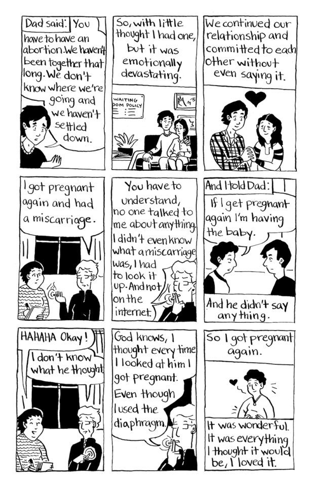 MY MOTHER'S STORY: A Comic from COMICS FOR CHOICE - Mutha Magazine