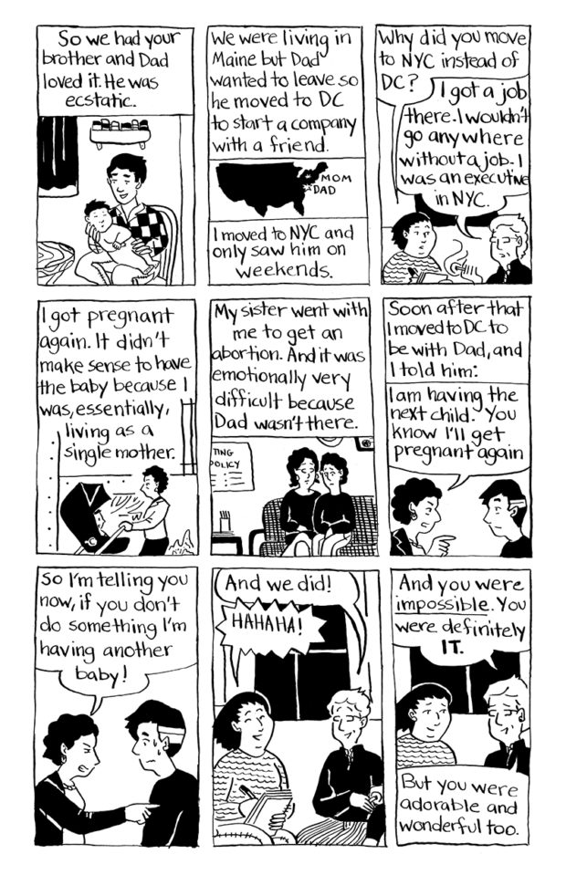 MY MOTHER'S STORY: A Comic from COMICS FOR CHOICE - Mutha Magazine