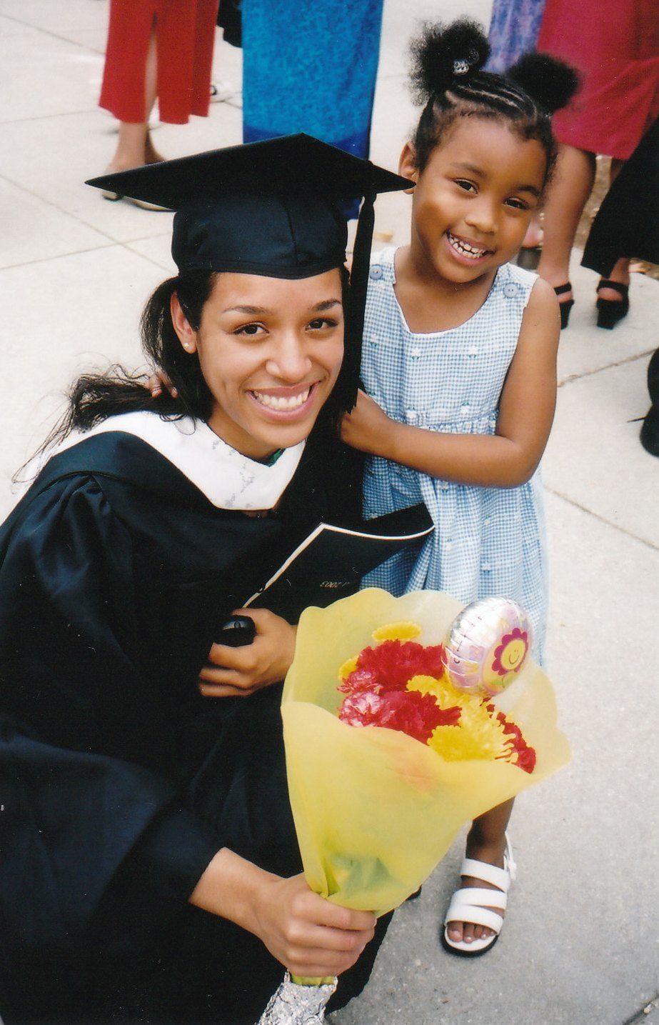 Nicole-Lynn-Lewis-and-daughter-Nerissa-on-Nicoles-graduation-from ...